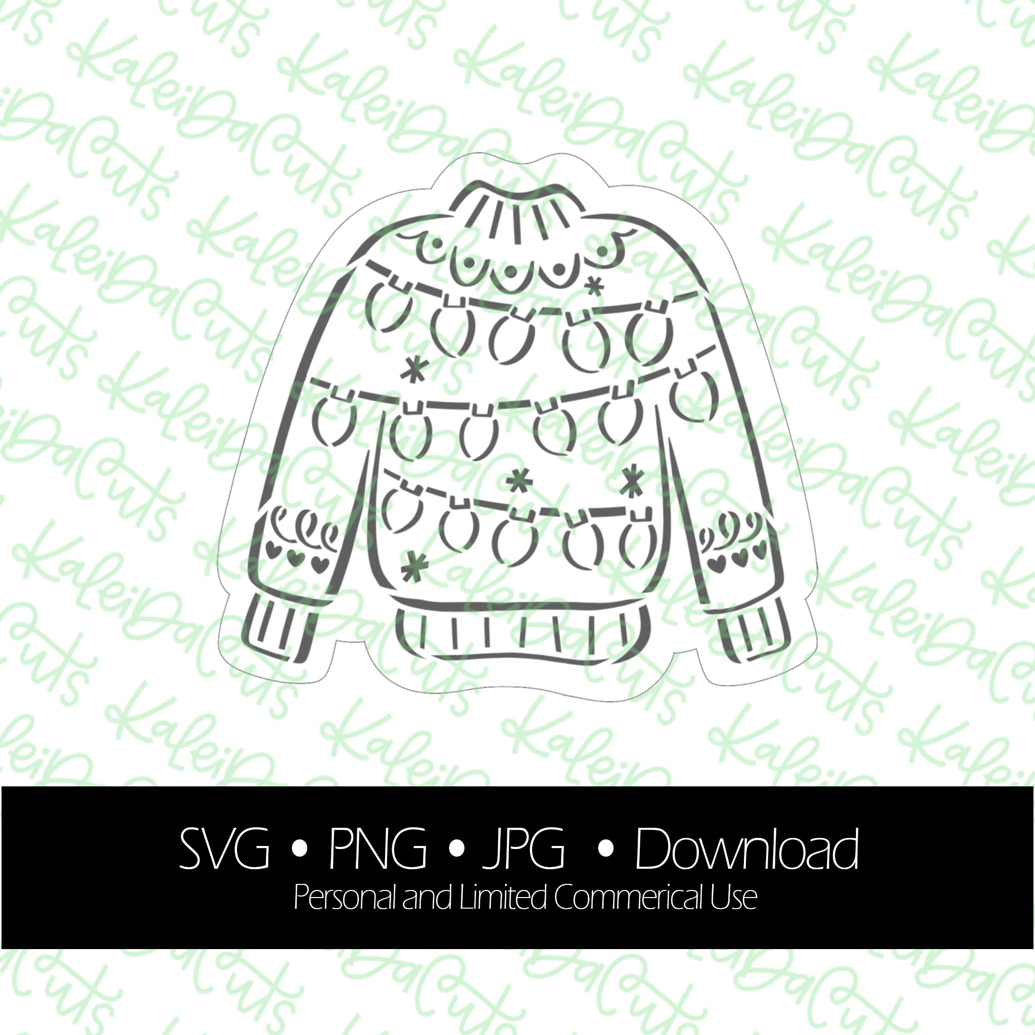 PYO Ugly Sweater Digital Download – KaleidaCuts