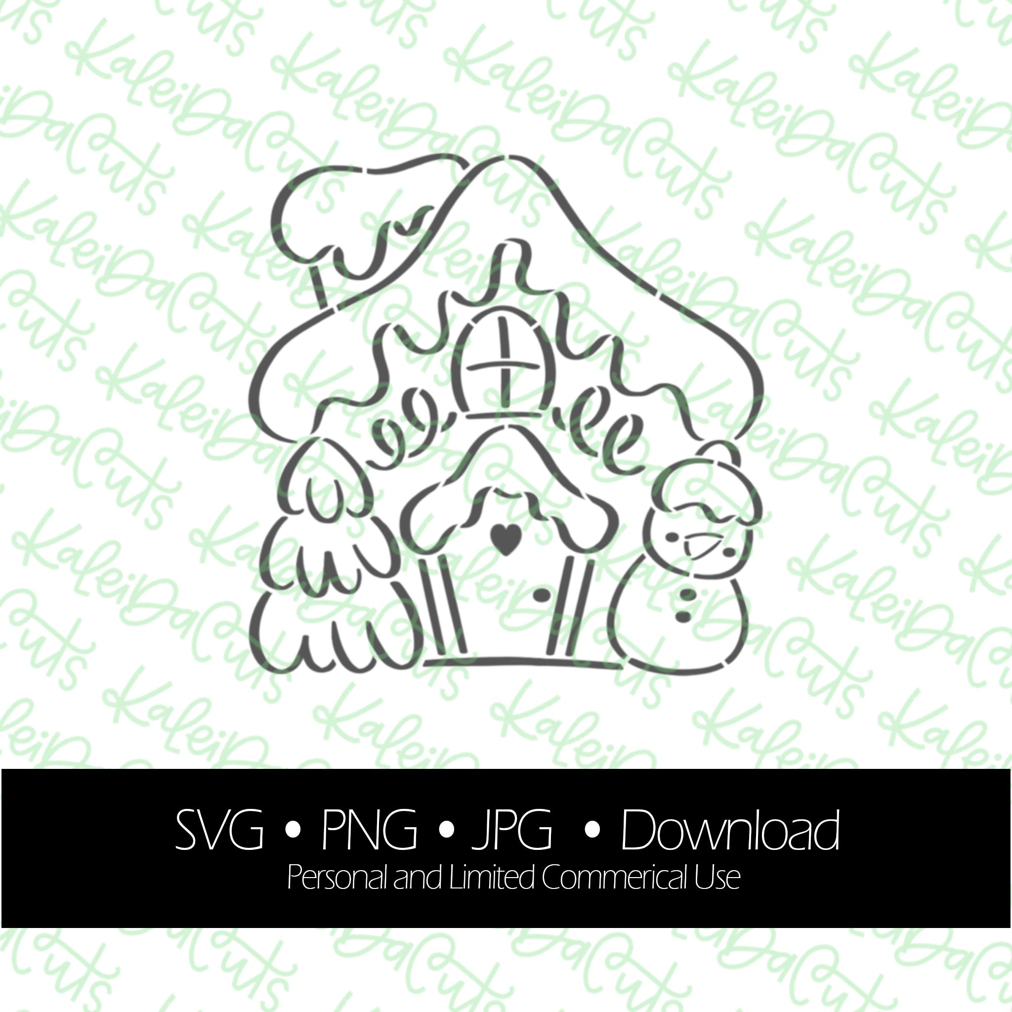PYO Sweet Gingy House Digital Download. – KaleidaCuts