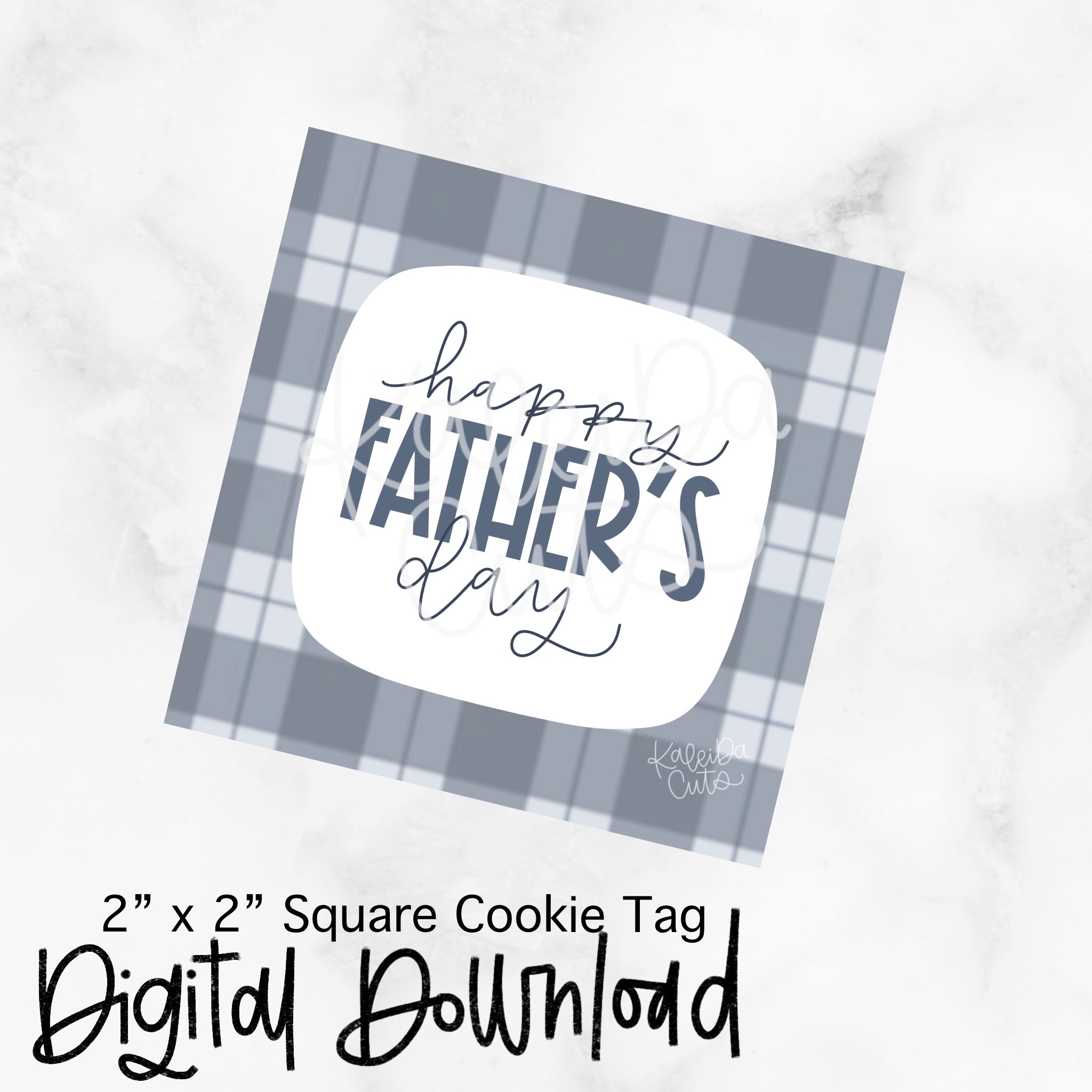 Happy Father's Day - 2x2 Square - Digital Download – KaleidaCuts