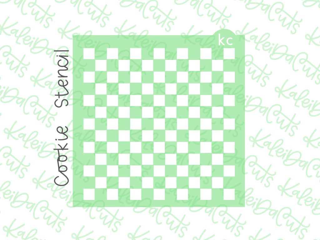 Checkerboard Stencil - KaleidaCuts