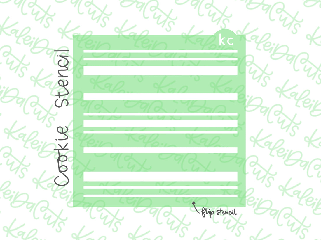 Plaid Pattern Stencil – KaleidaCuts