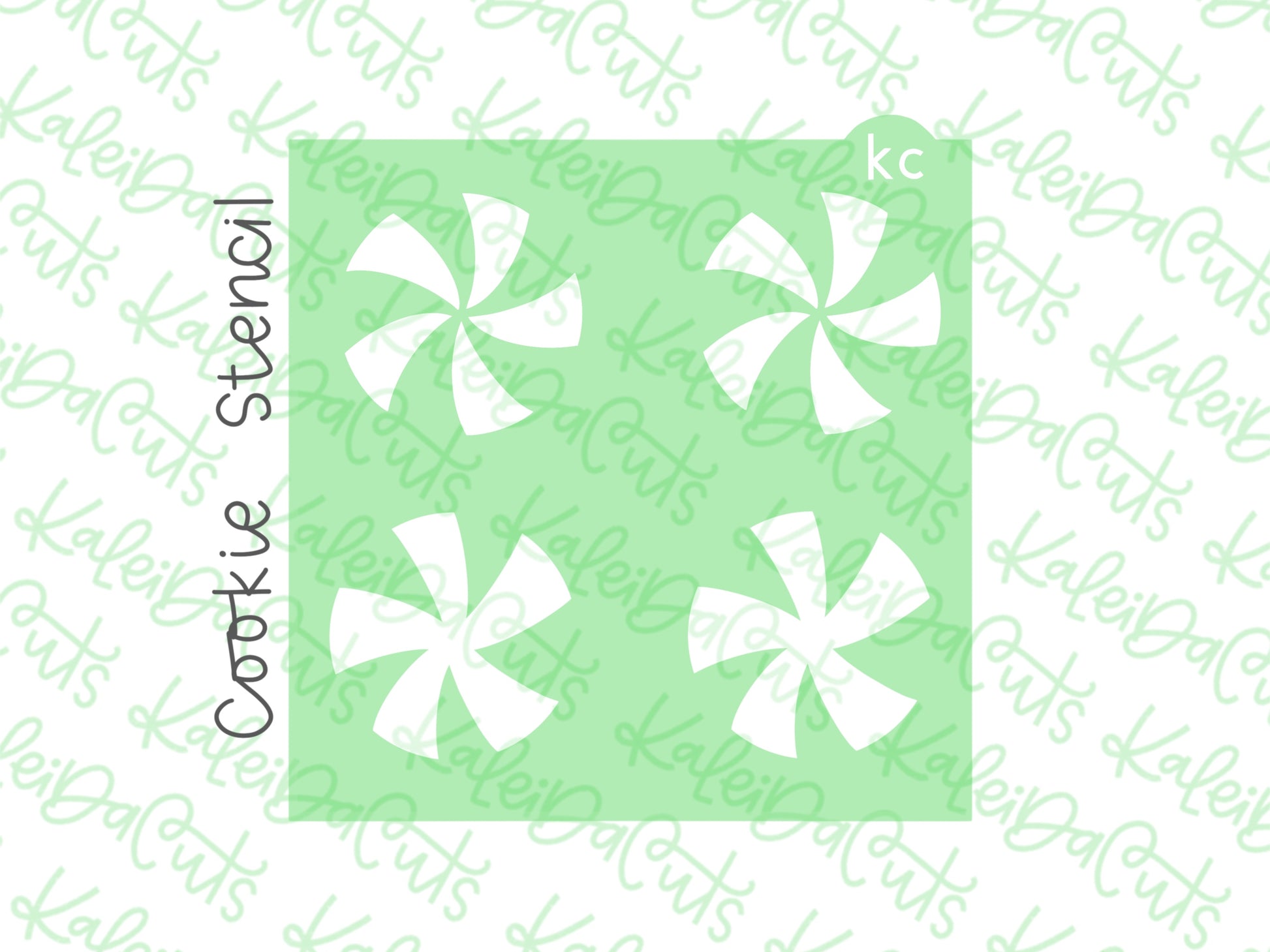 Peppermint Mini Stencil – KaleidaCuts