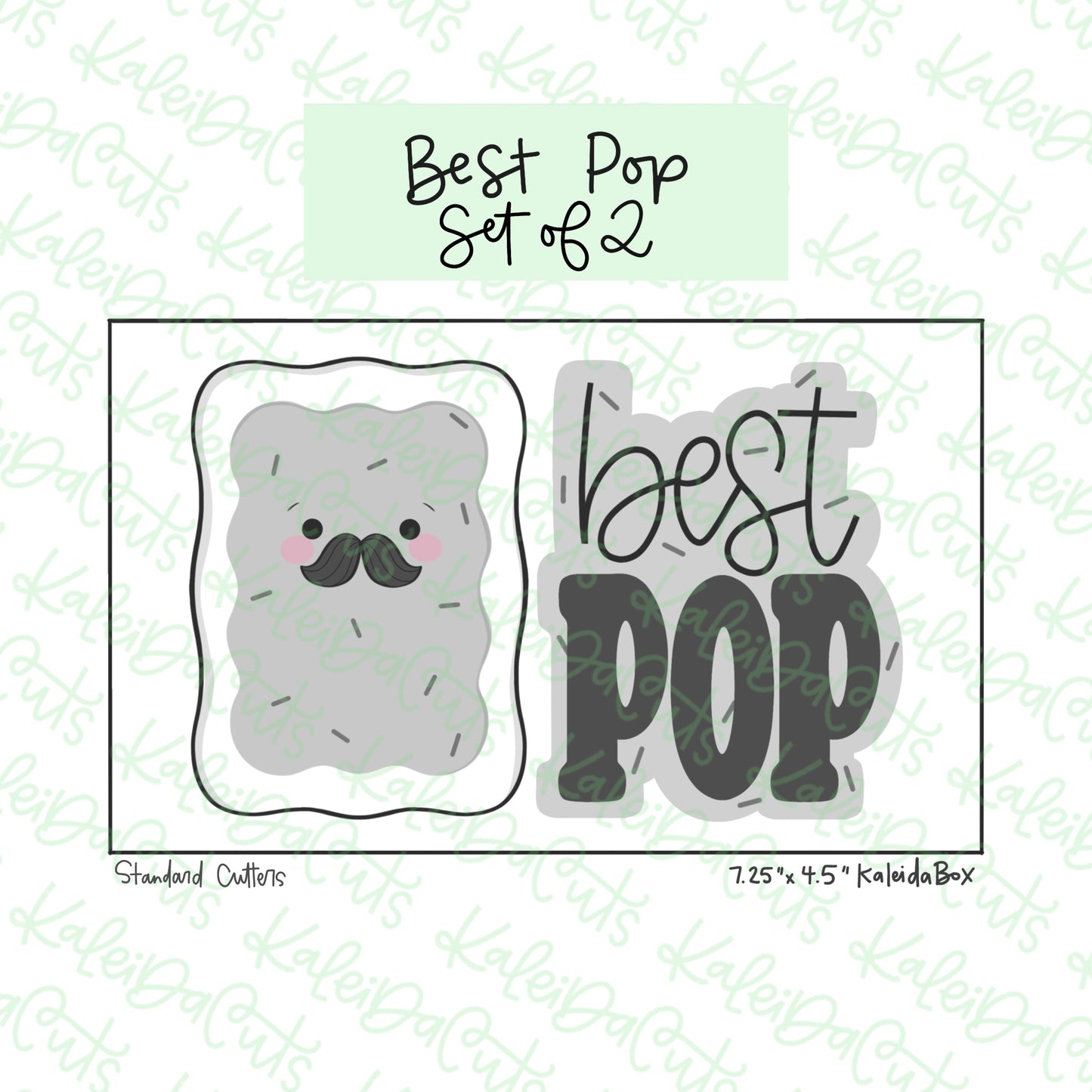 Best Pop Cookie Cutter Set of 2 – KaleidaCuts