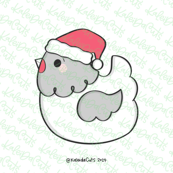 Christmas Chicken Cookie Cutter – KaleidaCuts