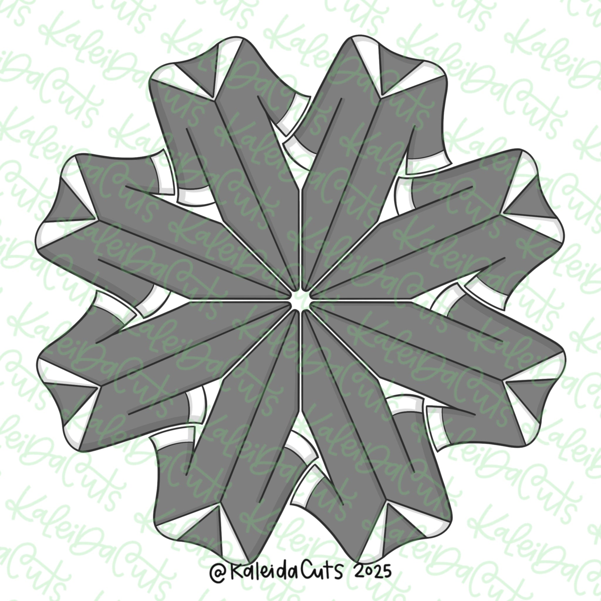 Grad Gown Platter Cookie Cutter – KaleidaCuts