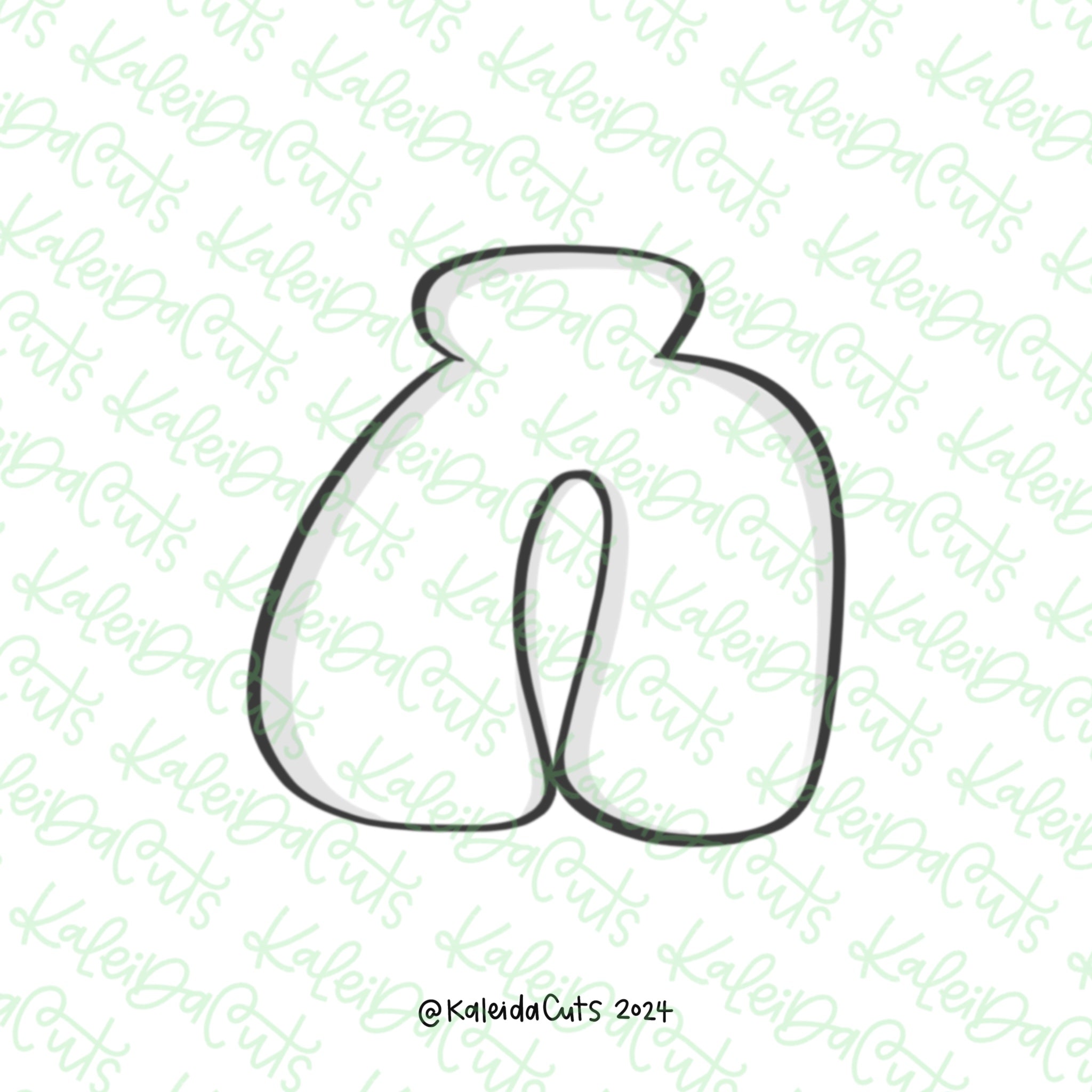 Chunky Wishbone Cookie Cutter – KaleidaCuts