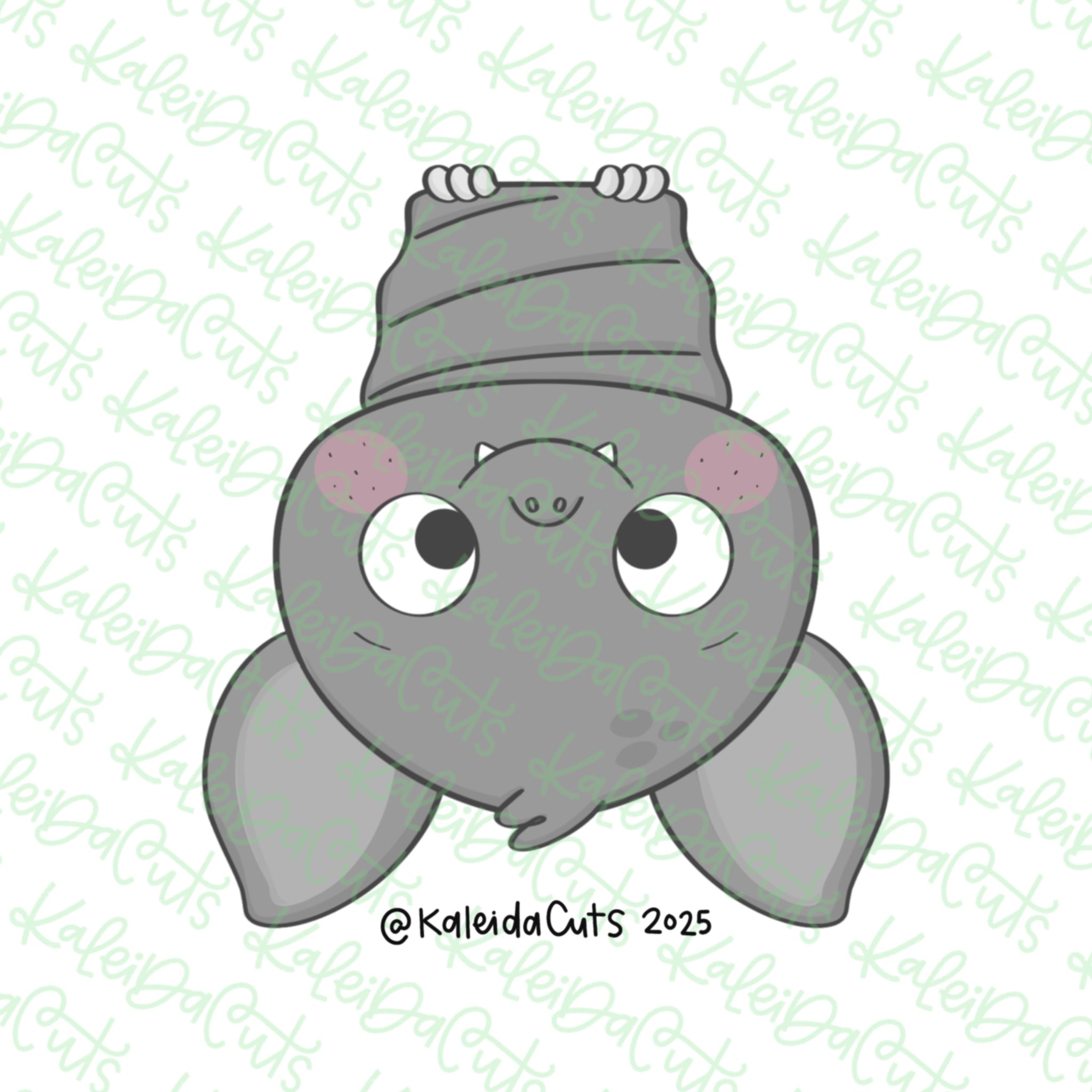 Eek Bat Cookie Cutter – KaleidaCuts