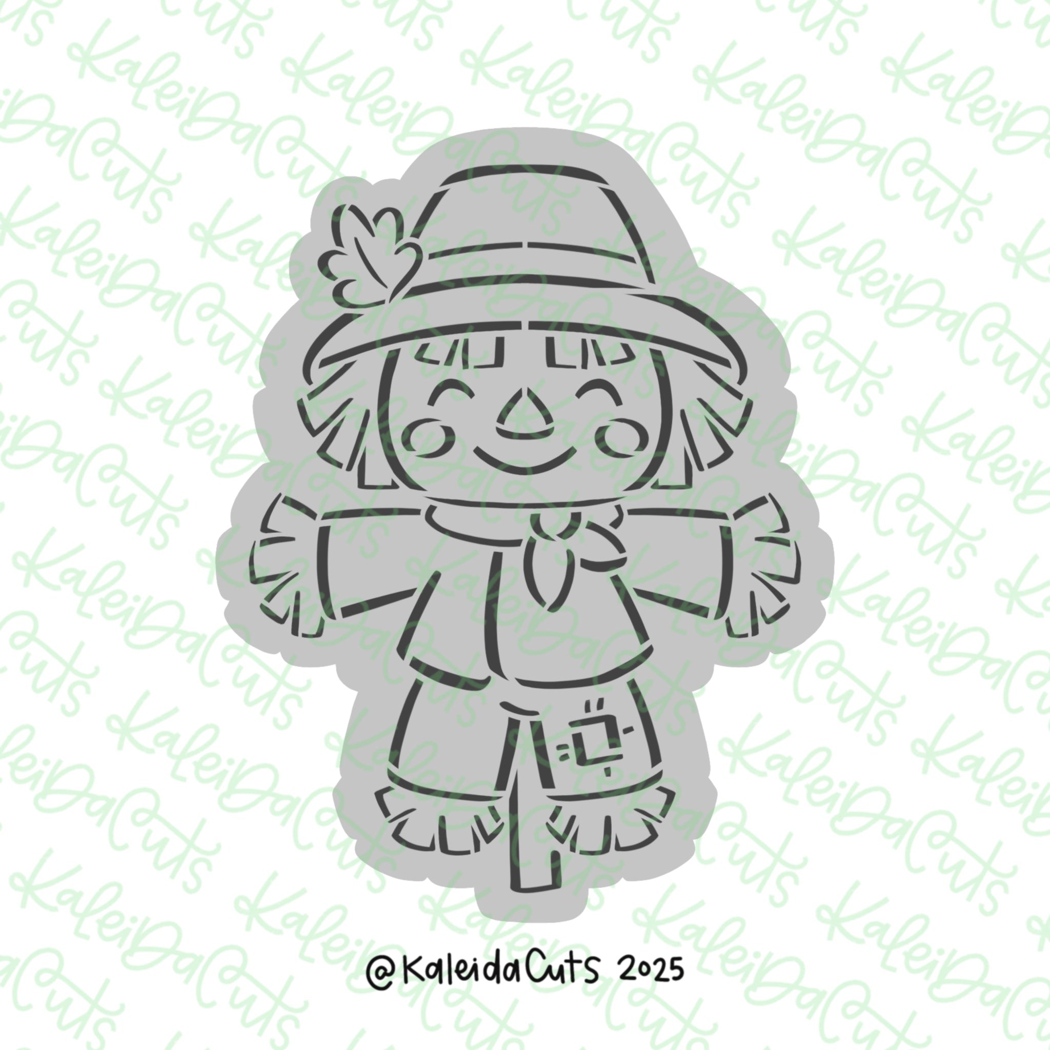 PYO Scarecrow Cookie Cutter – KaleidaCuts