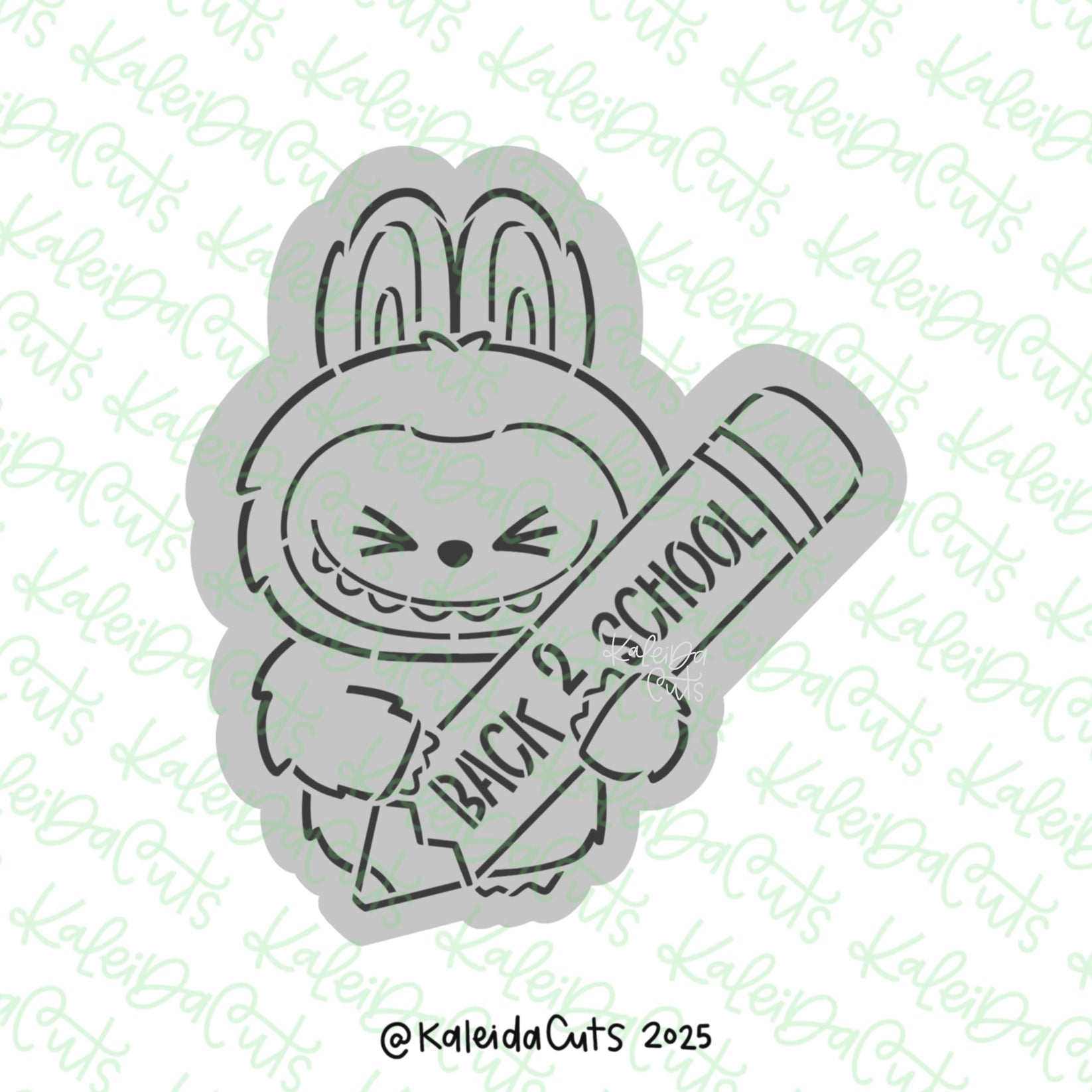 PYO Monster Plush B2S Cookie Cutter – KaleidaCuts