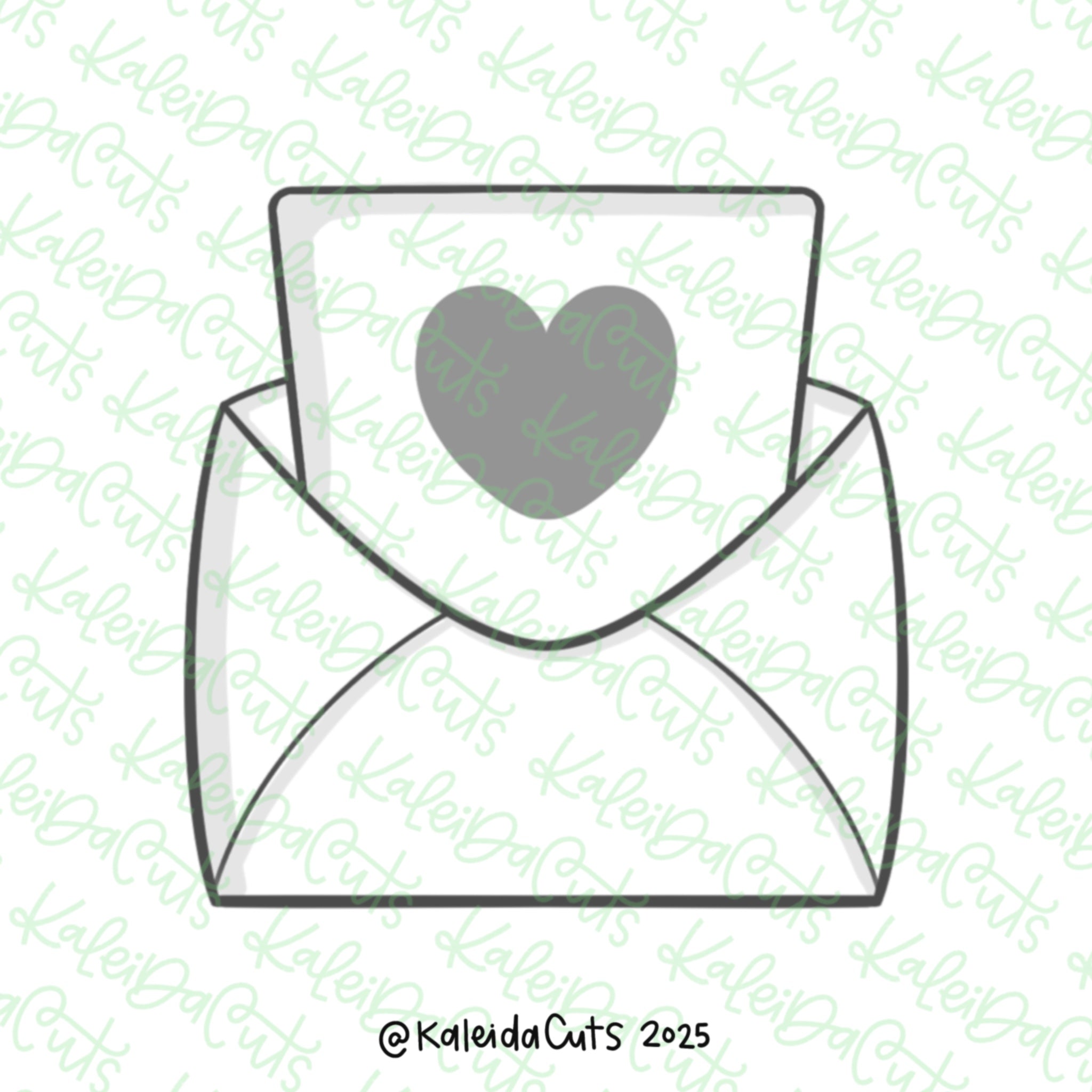Simple Letter Cookie Cutter – KaleidaCuts