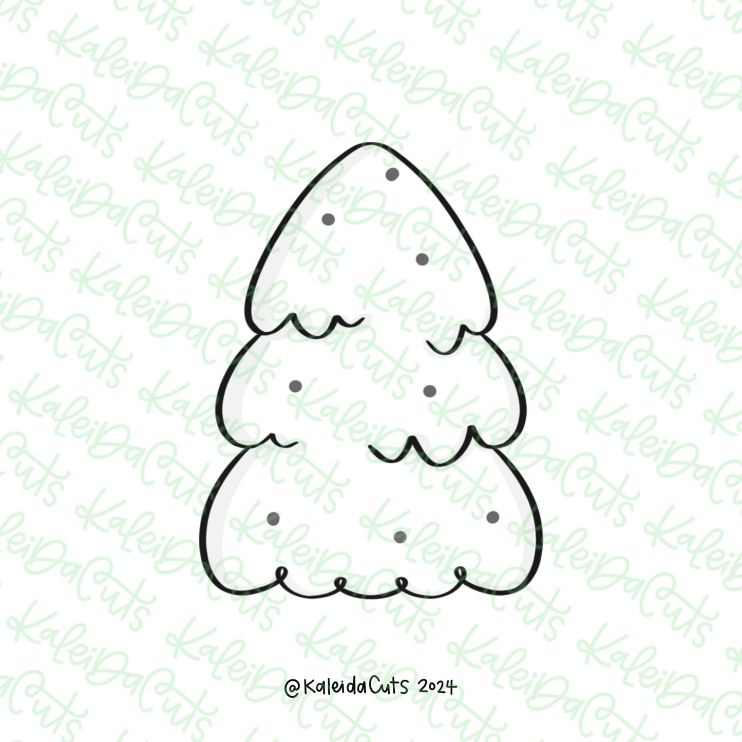 Chubby Tree Cookie Cutter – KaleidaCuts