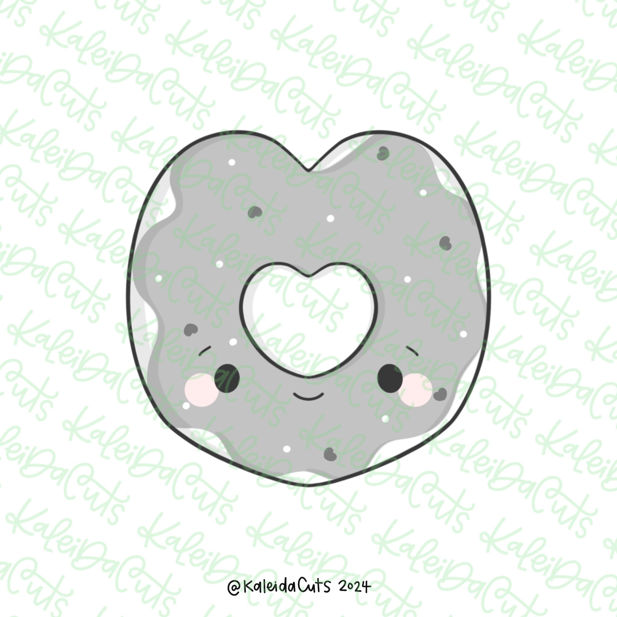 Chunky Heart Donut Cookie Cutter – KaleidaCuts