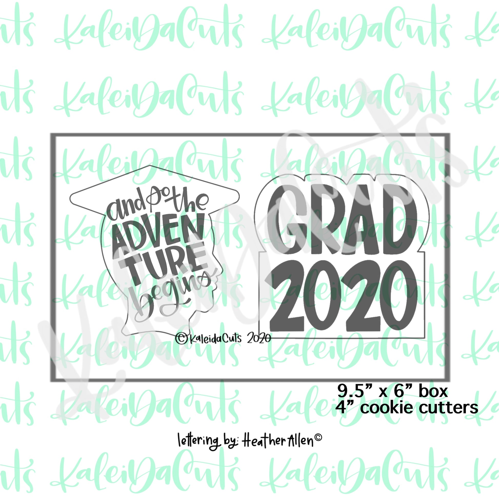 Grad Plaque Cookie Cutter – KaleidaCuts