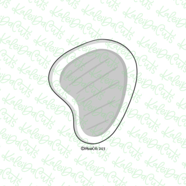 Grilled Steak Cookie Cutter - KaleidaCuts