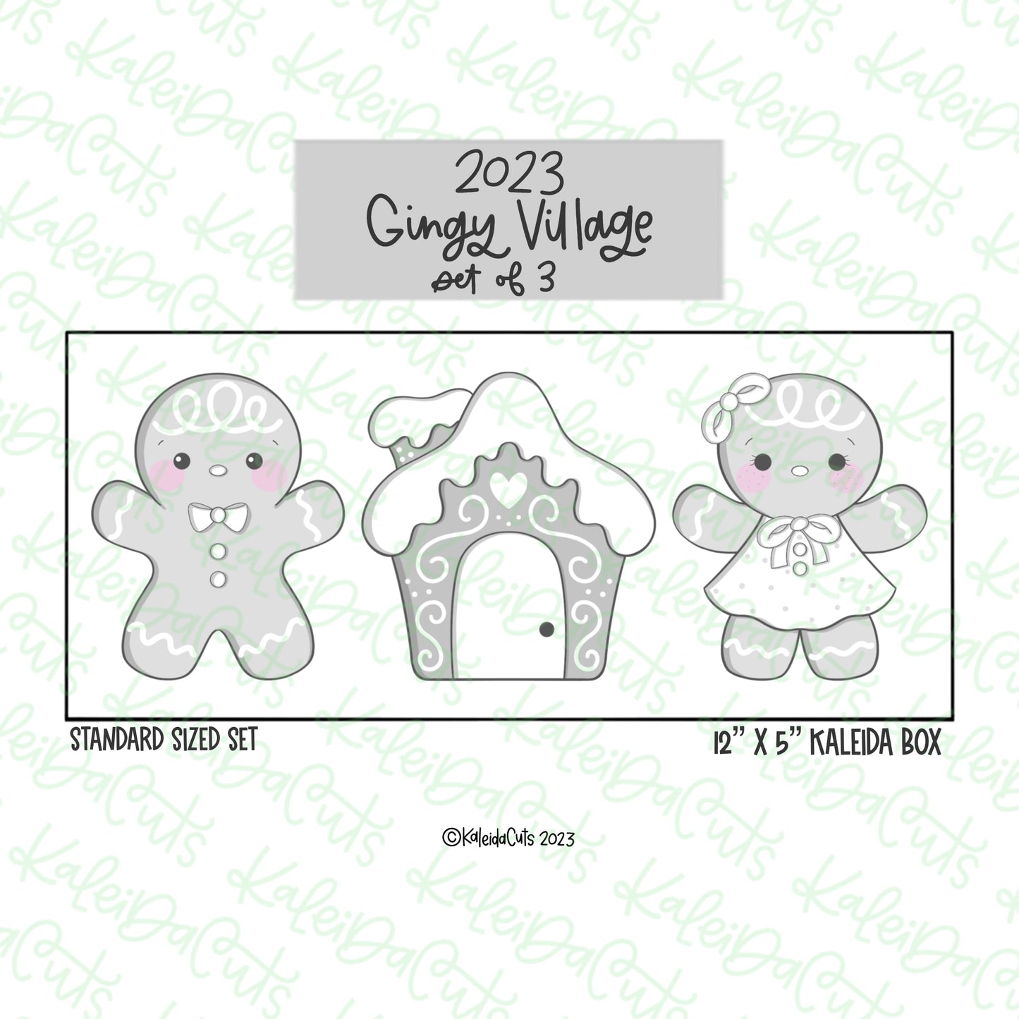 Gingy Village House Cookie Cutter – KaleidaCuts