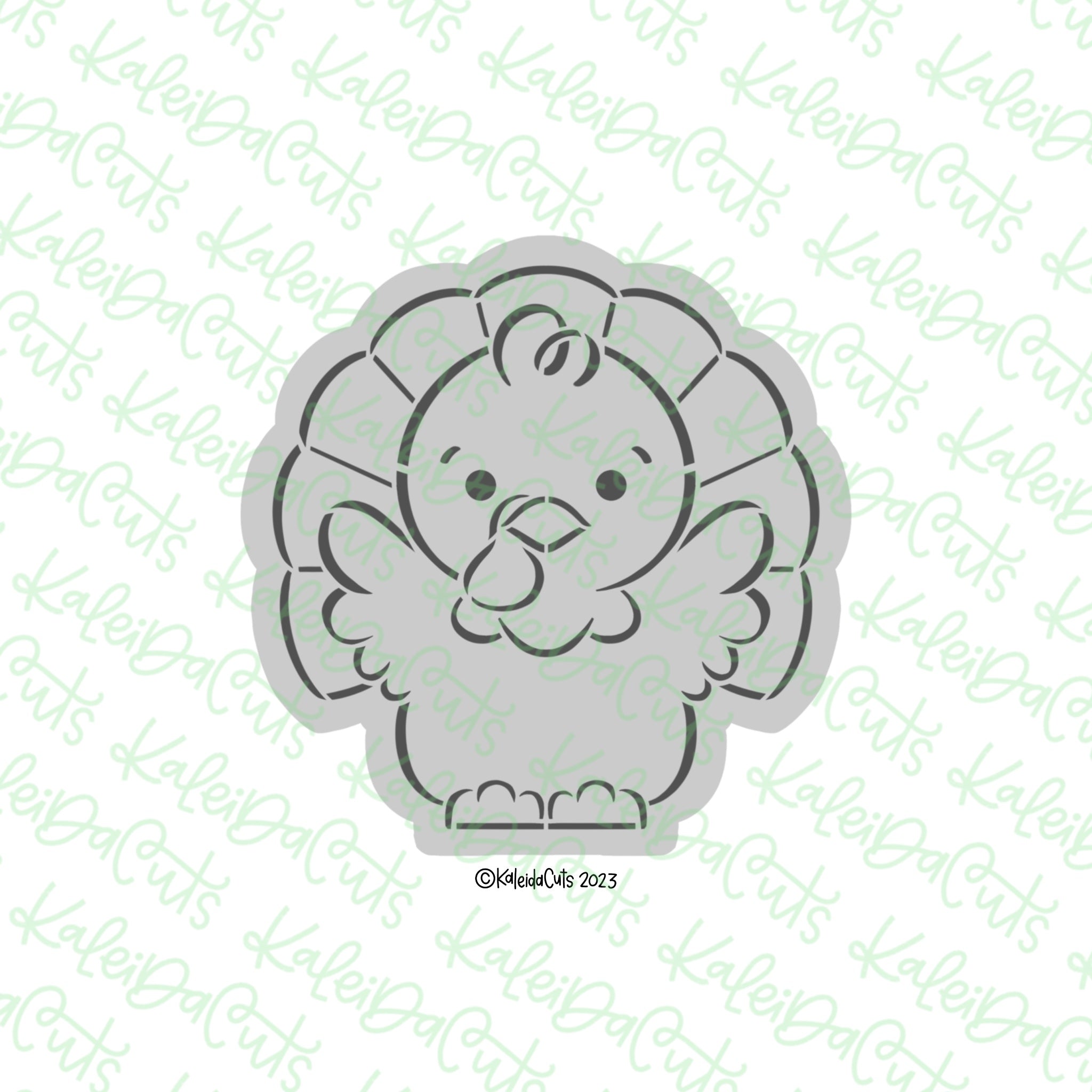PYO Turkey Cookie Cutter – KaleidaCuts