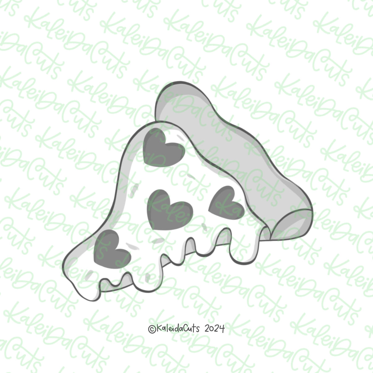 Drippy Pizza Slice Cookie Cutter – KaleidaCuts