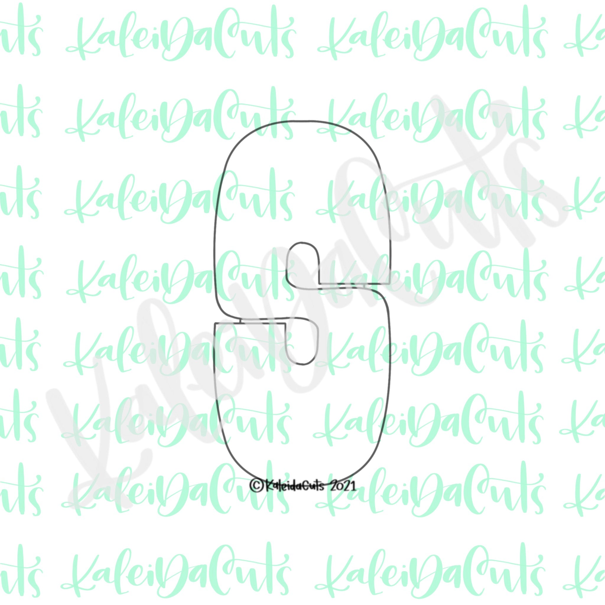 Tall Letter S Cookie Cutter – KaleidaCuts