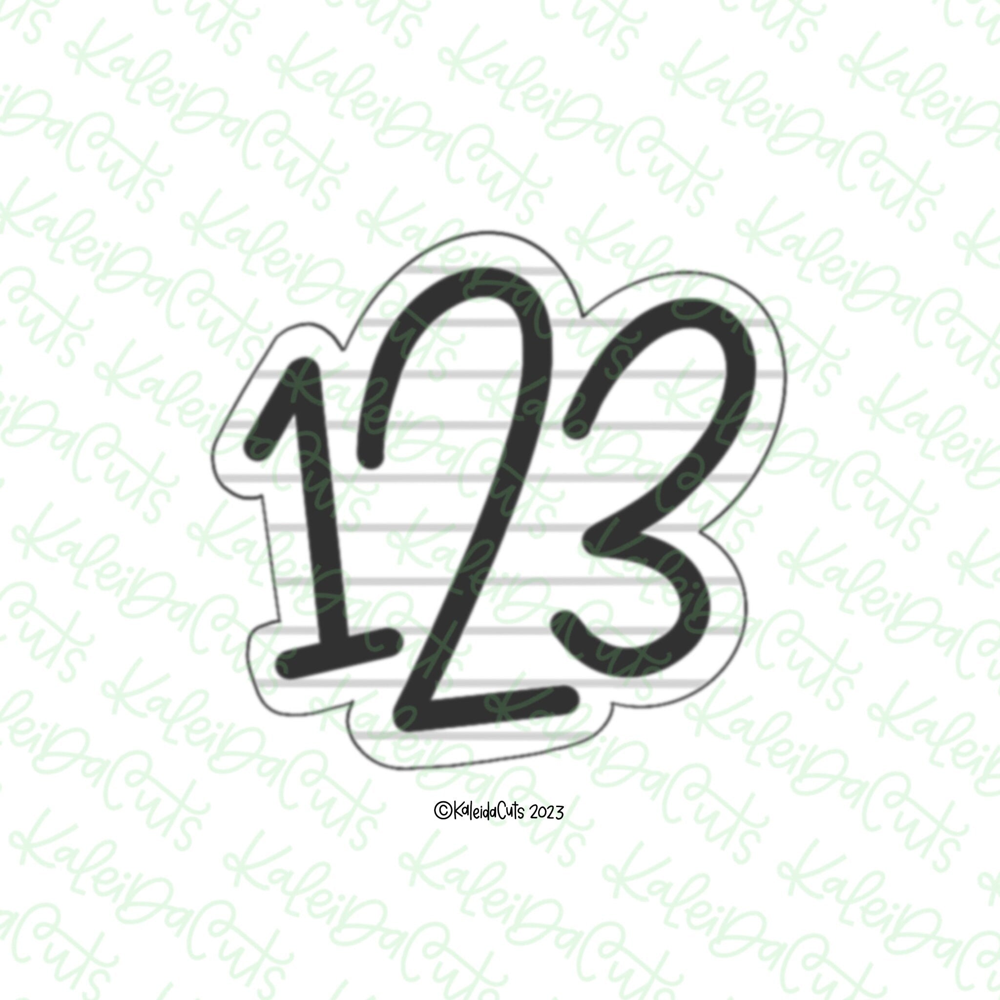 School Subject Math Cookie Cutter – KaleidaCuts